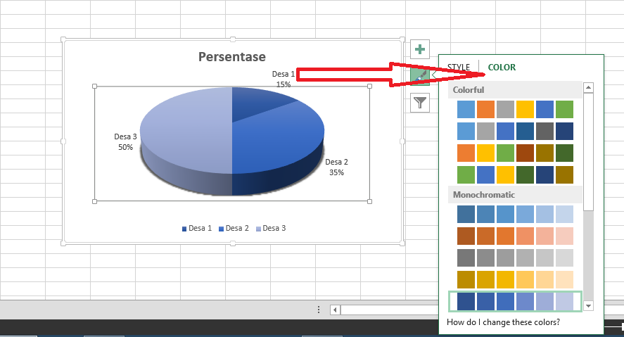 Pengertian dan Fungsi dari 3-D Pie Chart Plus Cara Membuatnya